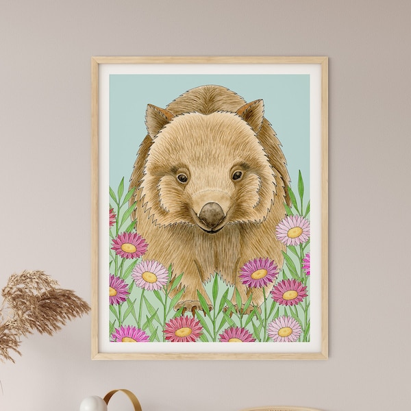 Native Australian Animals Print Drawings - Etsy