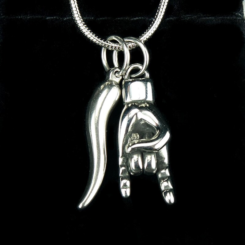 Italian Hand Charm - Etsy