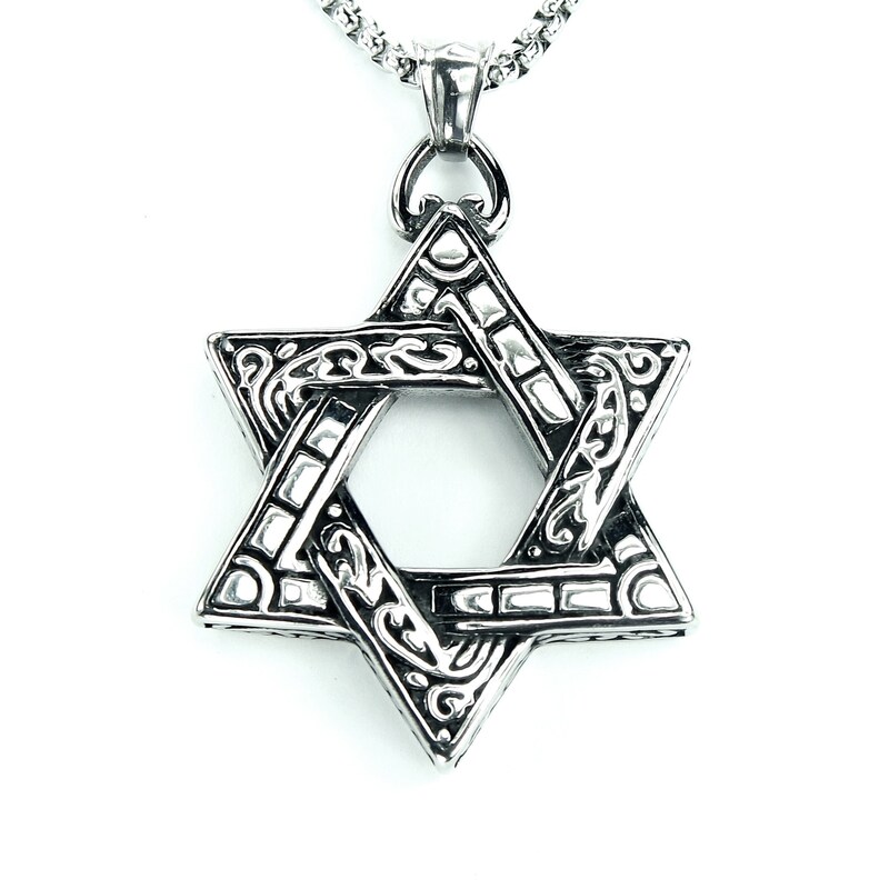 Jewish Star Necklace - Etsy