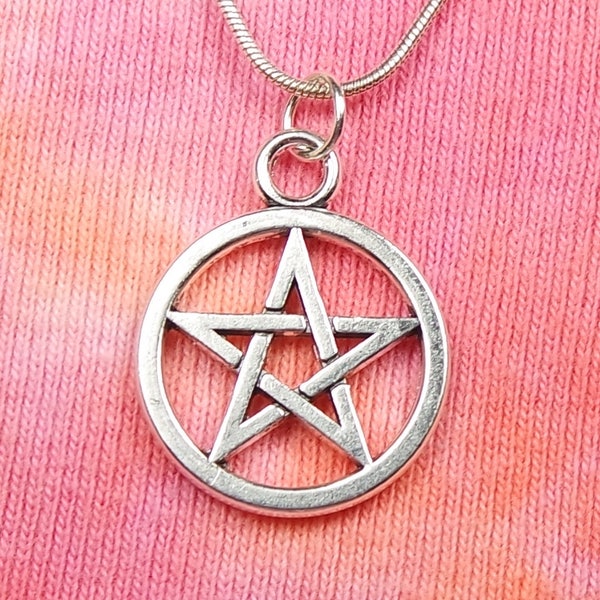 Pentagram Necklace - Etsy
