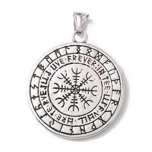 Fenrir Necklace, Norse Garmr Dire Wolf Viking Hellhound With Yggdrasil ...