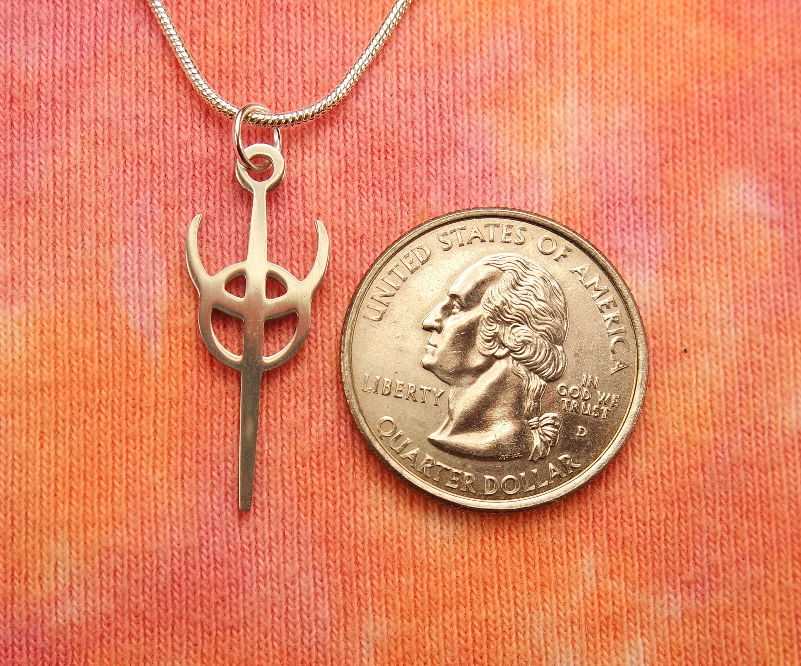Clavicula Nox Necklace Symbol Charm Pendant Dragon Rouge - Etsy