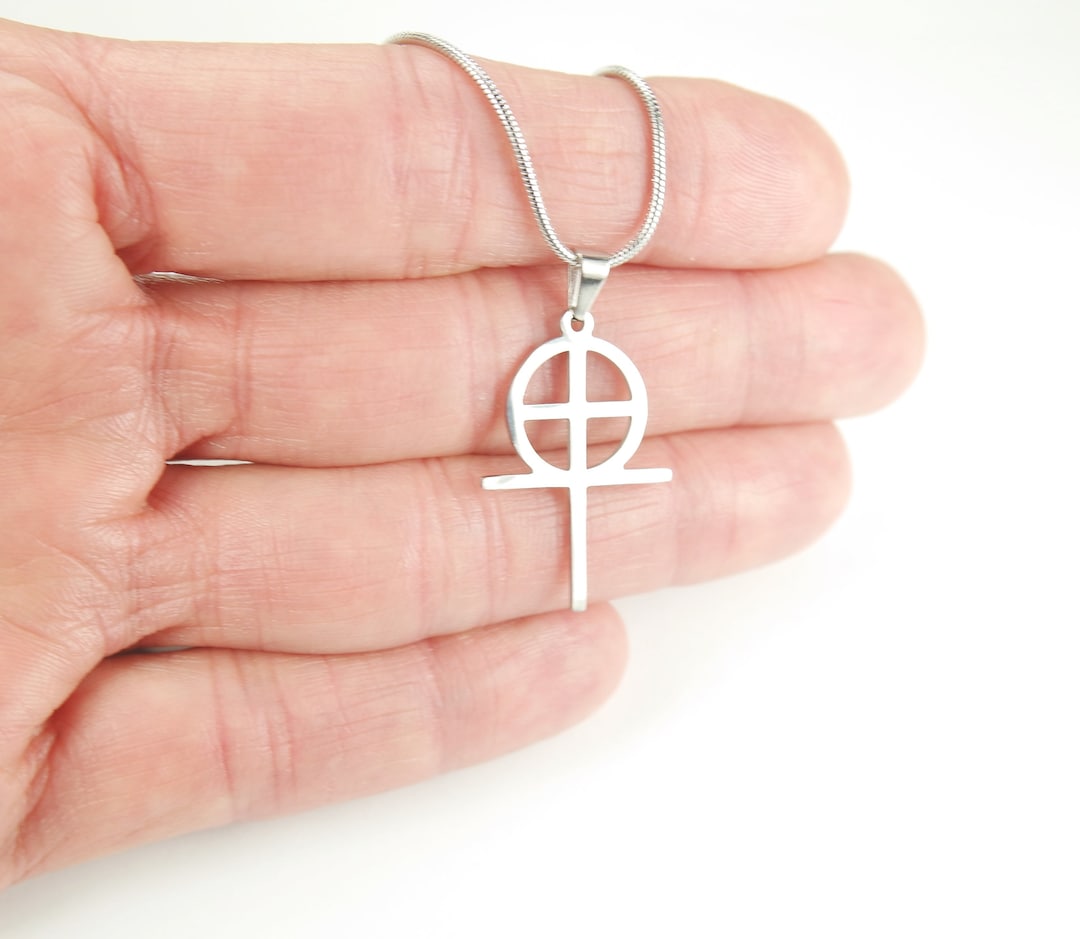 Coptic Cross Necklace or Earrings, Waterproof Stainless Steel, Egyptian ...