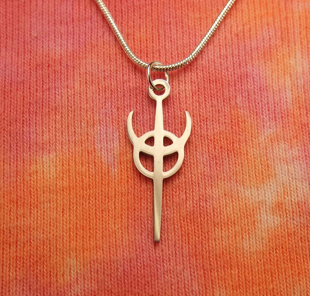 Clavicula Nox Necklace, Symbol Charm Pendant Dragon Rouge Draconian ...