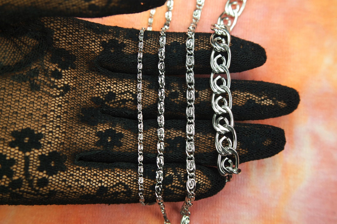 Lumachina Italian Snail Chain, Waterproof Stainless Steel, 2mm, 2.5mm ...