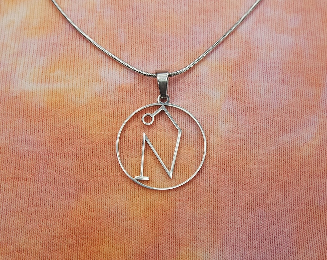 Sigil of Archangel Uriel Necklace or Earrings, Waterproof Stainless ...