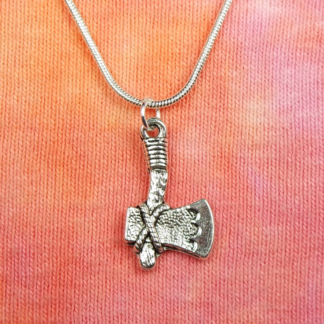 Tomahawk Necklace or Earrings, Ax Axe Tool Weapon Blade Charm Pendant ...