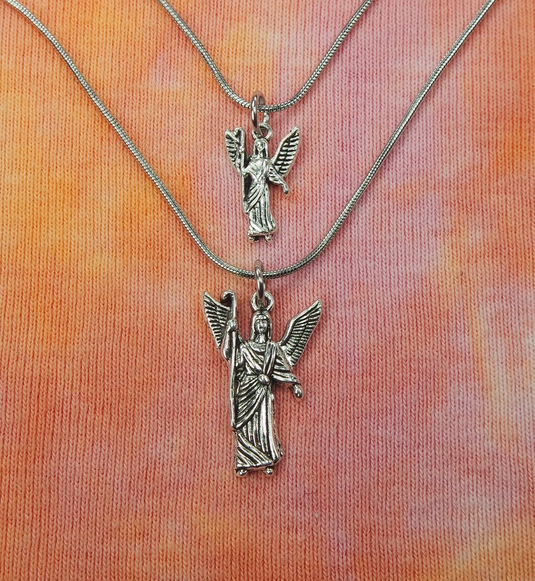 Archangel Rafael Necklace or Earrings, Arch Angel Israfil Raphael God ...