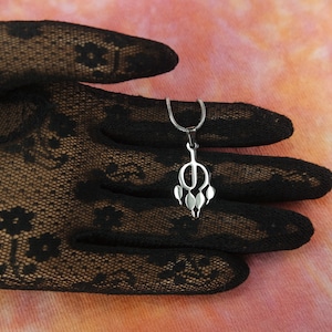 Phipaw Necklace, Furry Symbol Charm Pendant, Hypo-allergenic Stainless ...