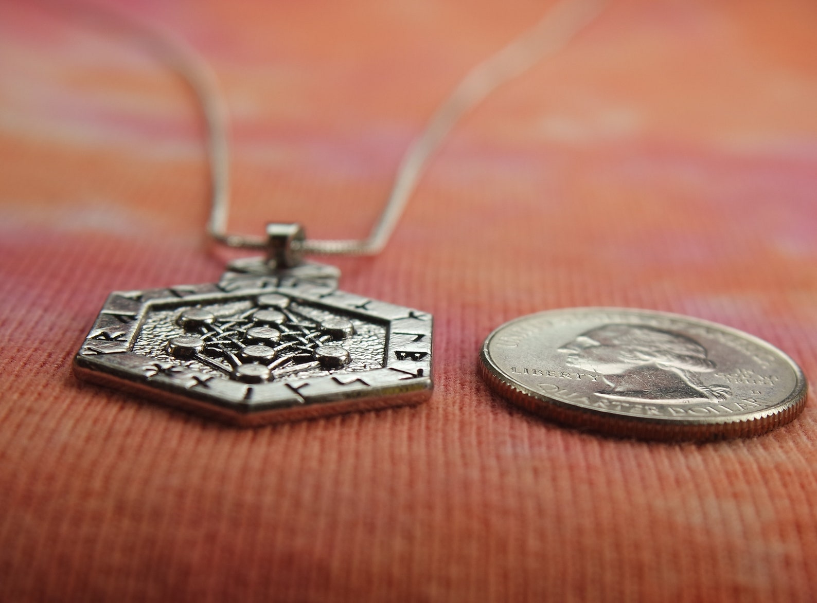 Armanen Runes Necklace Guido Von List 18 Futharkh Younger Futhark ...