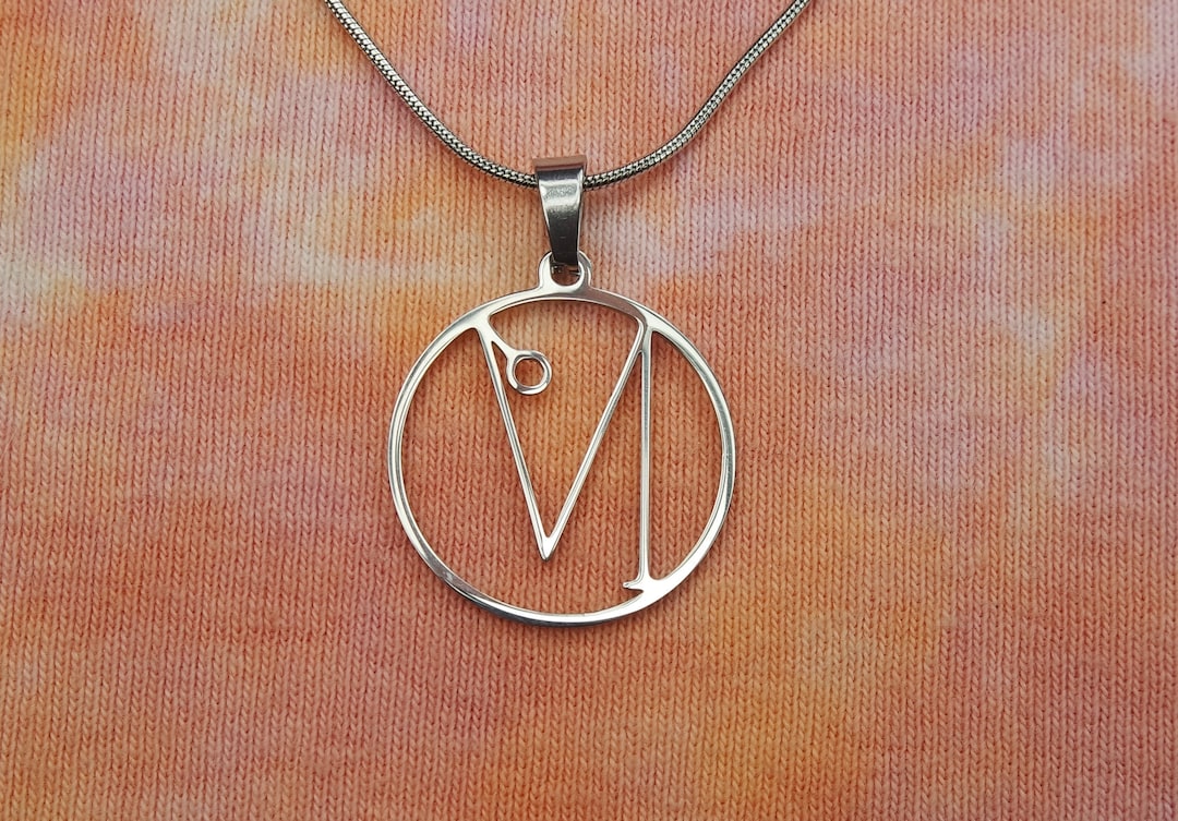 Sigil of Archangel Raziel Necklace or Earrings, Waterproof Stainless ...