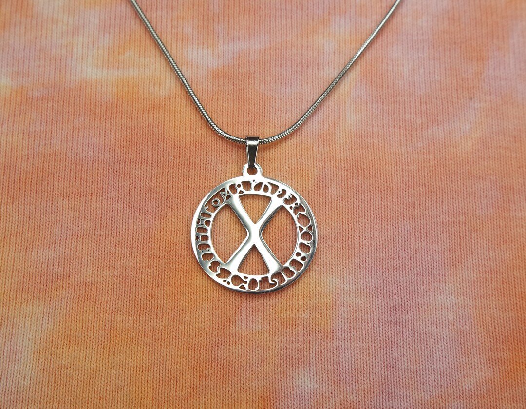 Gebo Rune Necklace or Earrings, Runic Elder Futhark Runes Jewelry ...