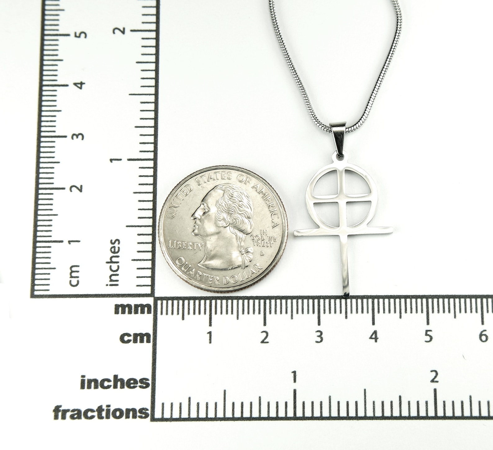 Coptic Cross Necklace or Earrings, Waterproof Stainless Steel, Egyptian ...