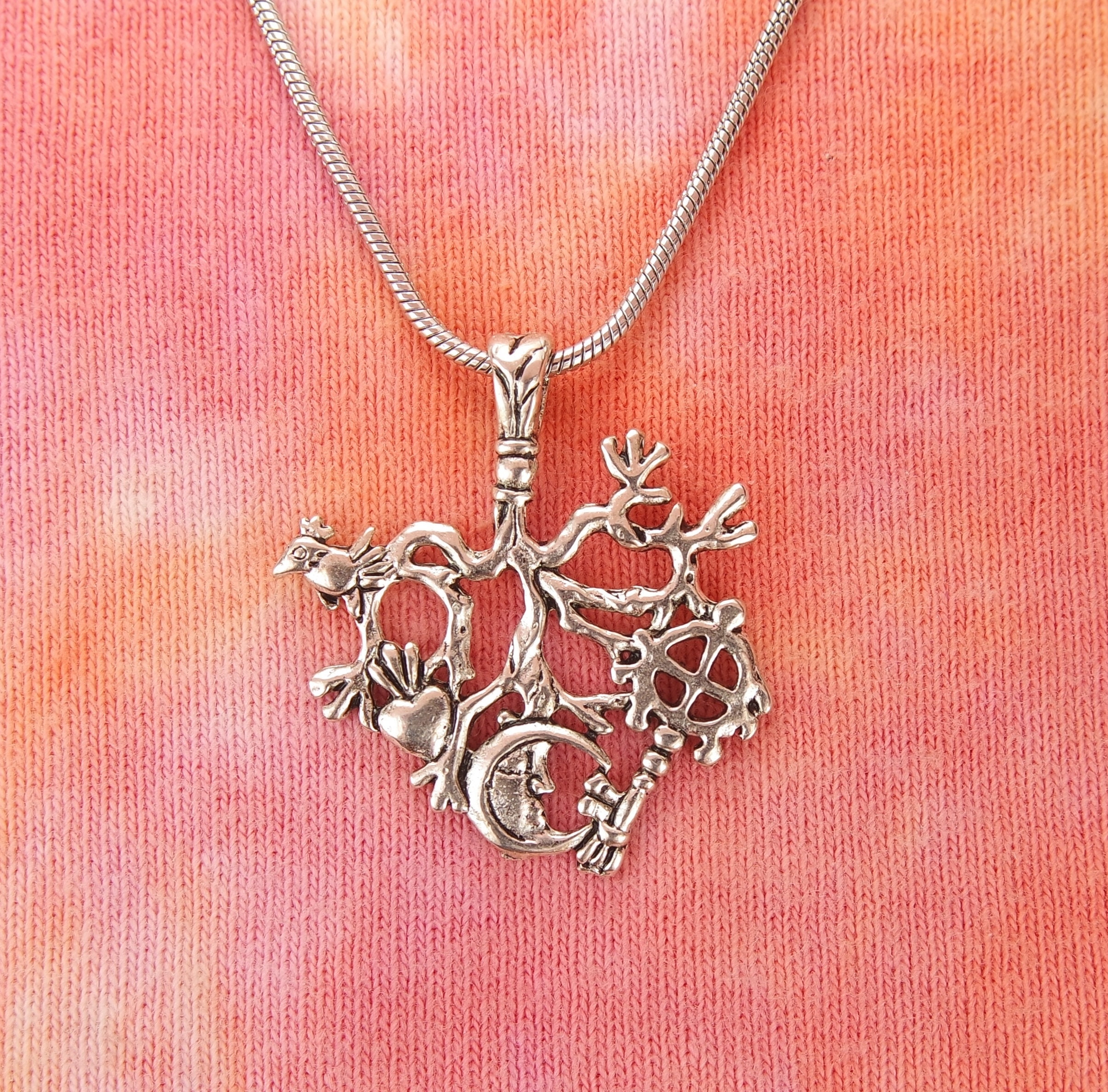 Cimaruta Charm Necklace Italian Folk Magic Witchcraft Spell - Etsy