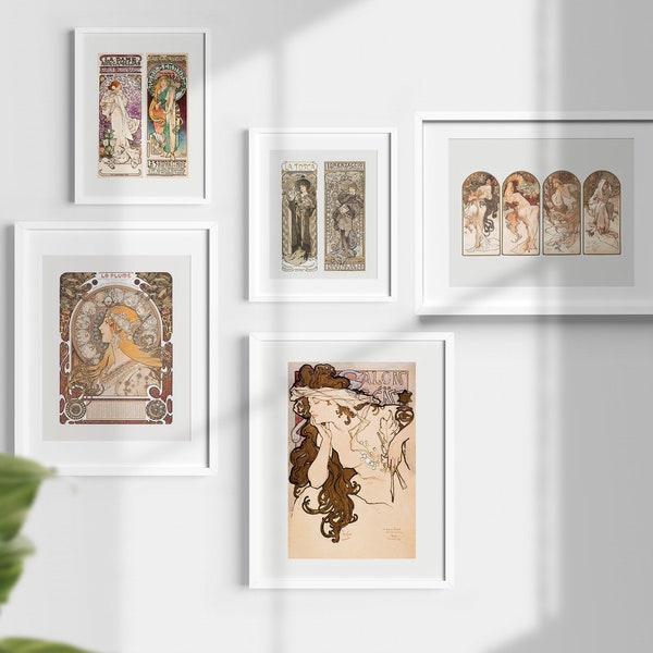 Mucha Poster - Etsy