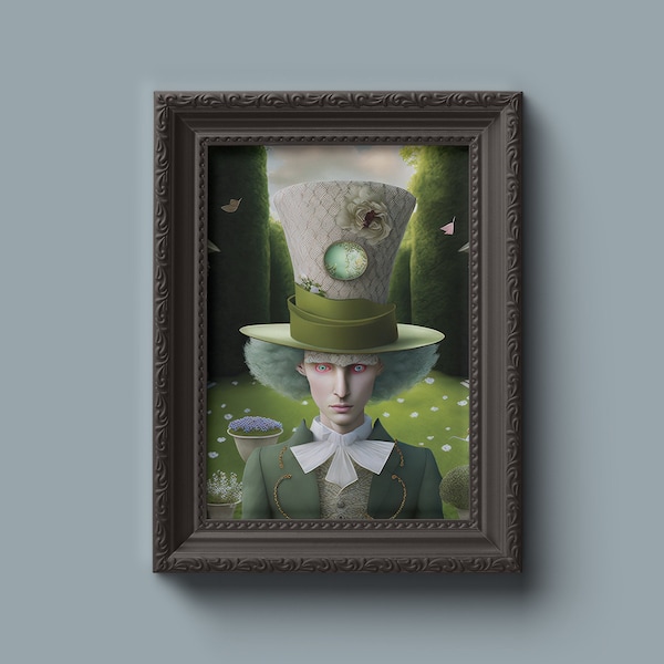 The Mad Hatter Poster - Etsy