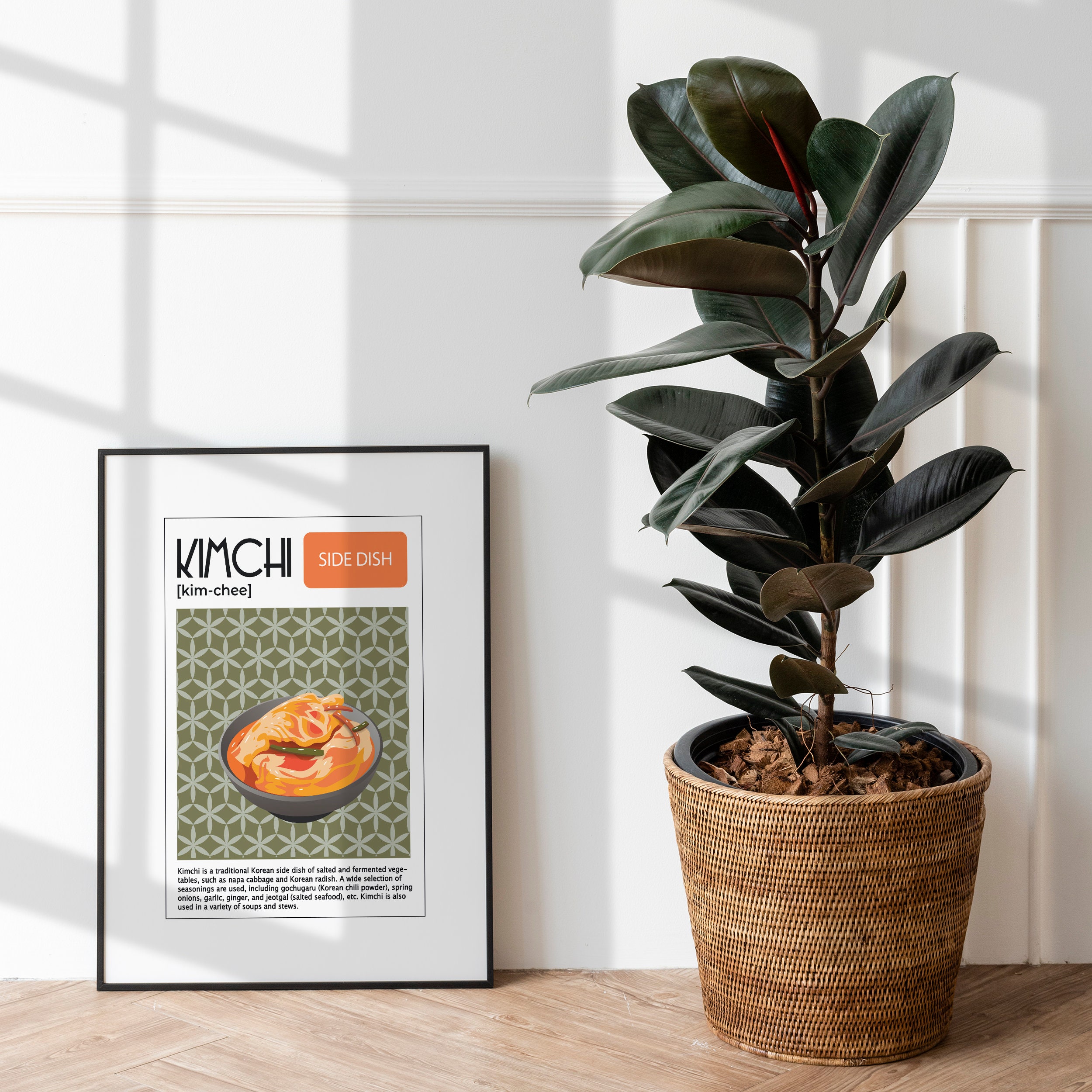 Kimchi Definition Poster Kimchi Lover Gift Kimchi Printable - Etsy
