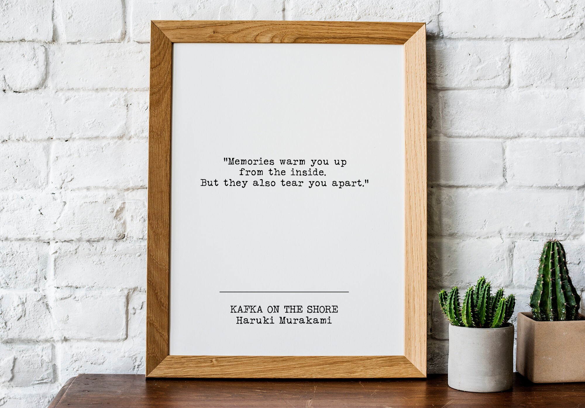 Haruki Murakami Quote Poster, Reading Quote, Book Quote Print, Murakami ... Haruki Murakami Quote Poster, Reading Quote, Book Quote Print, Murakami ...