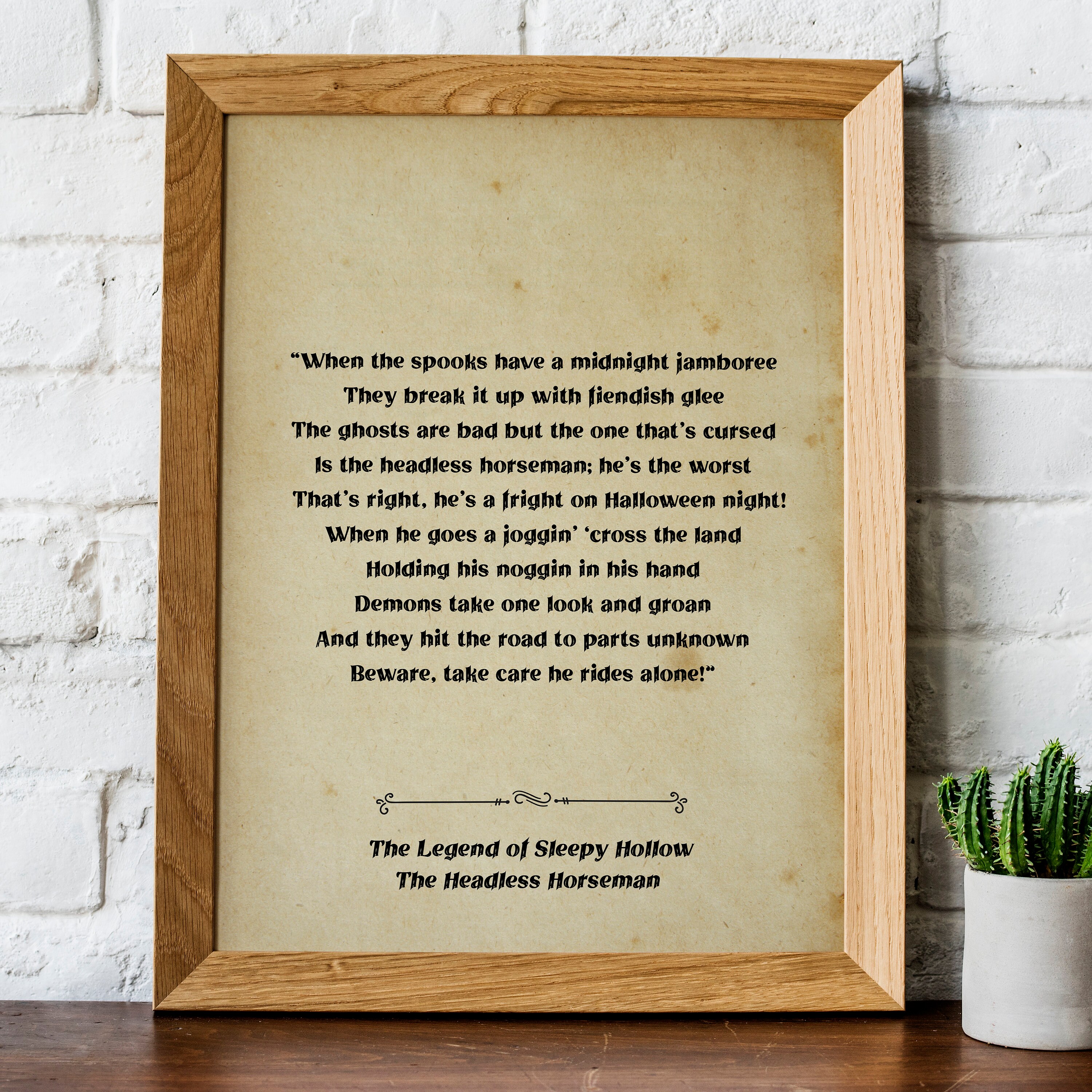 Halloween Poster Halloween Decor Halloween Quote the | Etsy