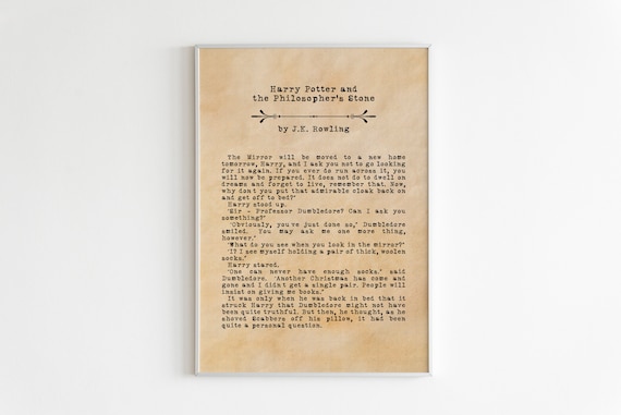 Harry Potter Book Pages