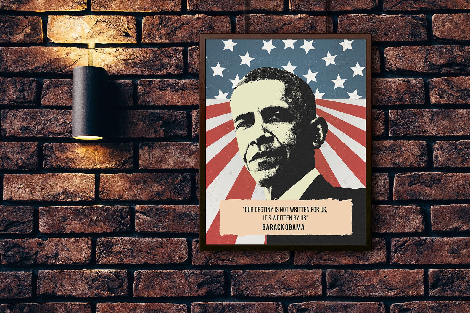 Obama Poster Barack Obama Poster Obama Pop Art Obama Wall | Etsy