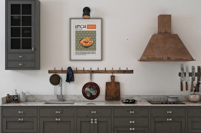 Kimchi Definition Poster, Kimchi Lover Gift, Kimchi Printable, Kimchi ...