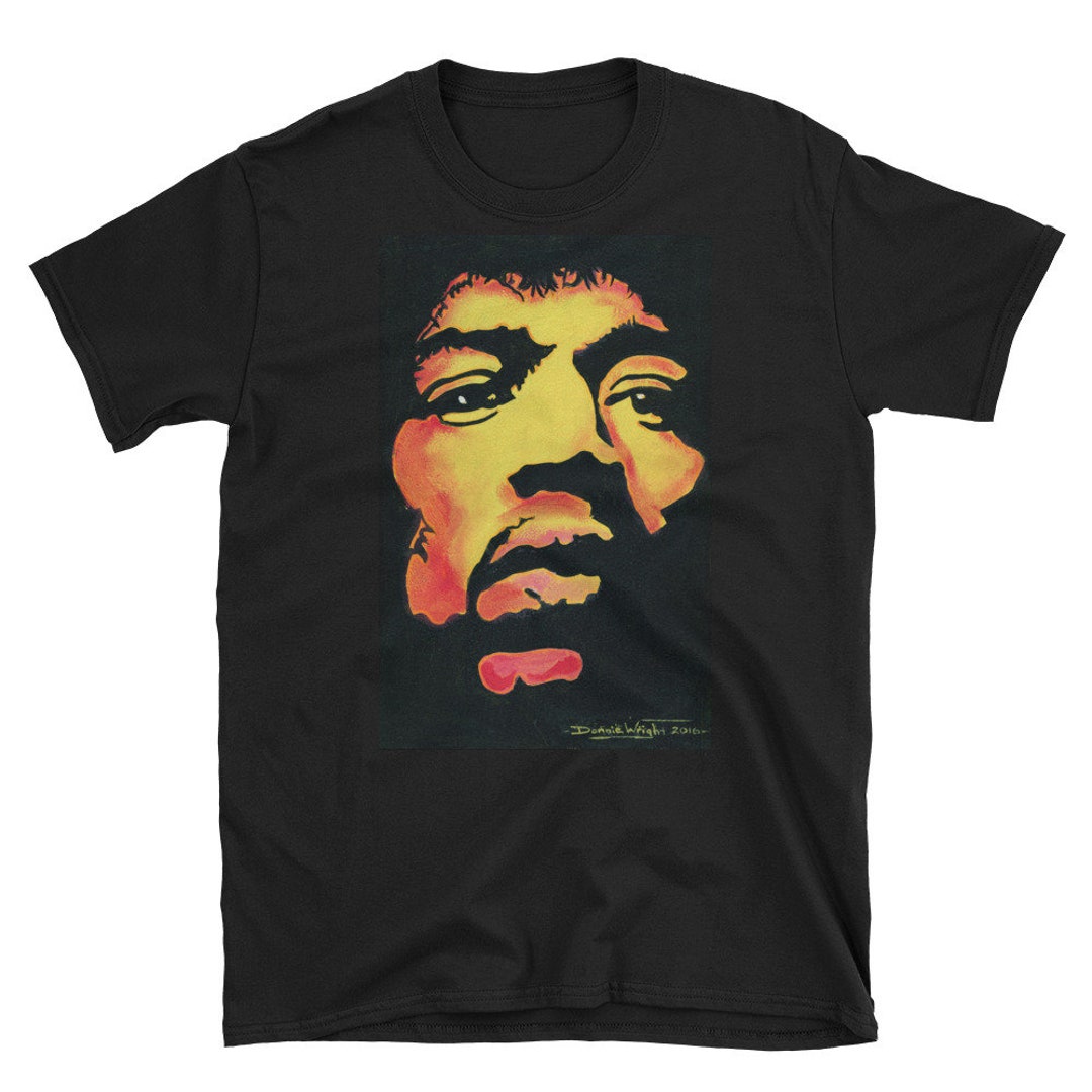 Jimmy Hendrix T-shirt - Etsy