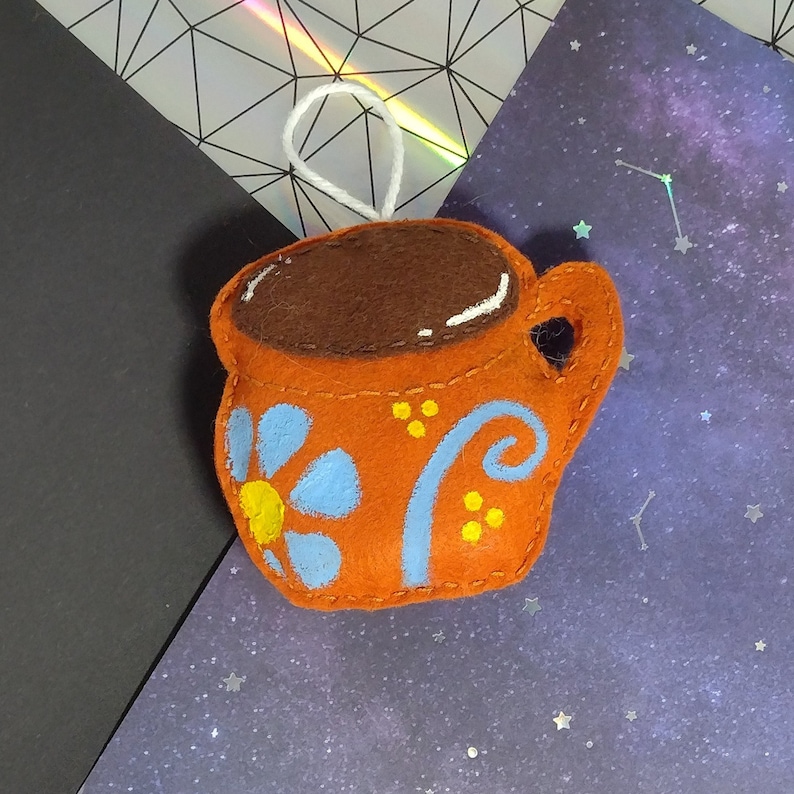 Handmade Mexican Food Christmas Tree Ornaments _ Concha - Etsy