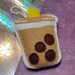 Handmade Boba Tea Christmas Tree Felt Ornaments_ Matcha, Taro, Milk Tea ...