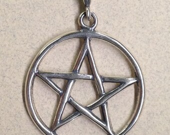 Silver pentagram | Etsy
