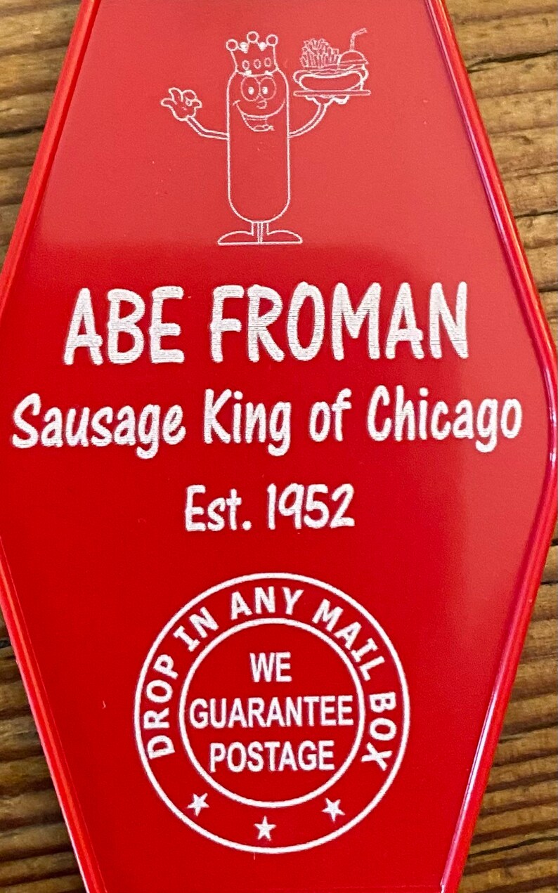 ABE FROMAN Sausage King of Chicago Ferris Bueller Inspired - Etsy