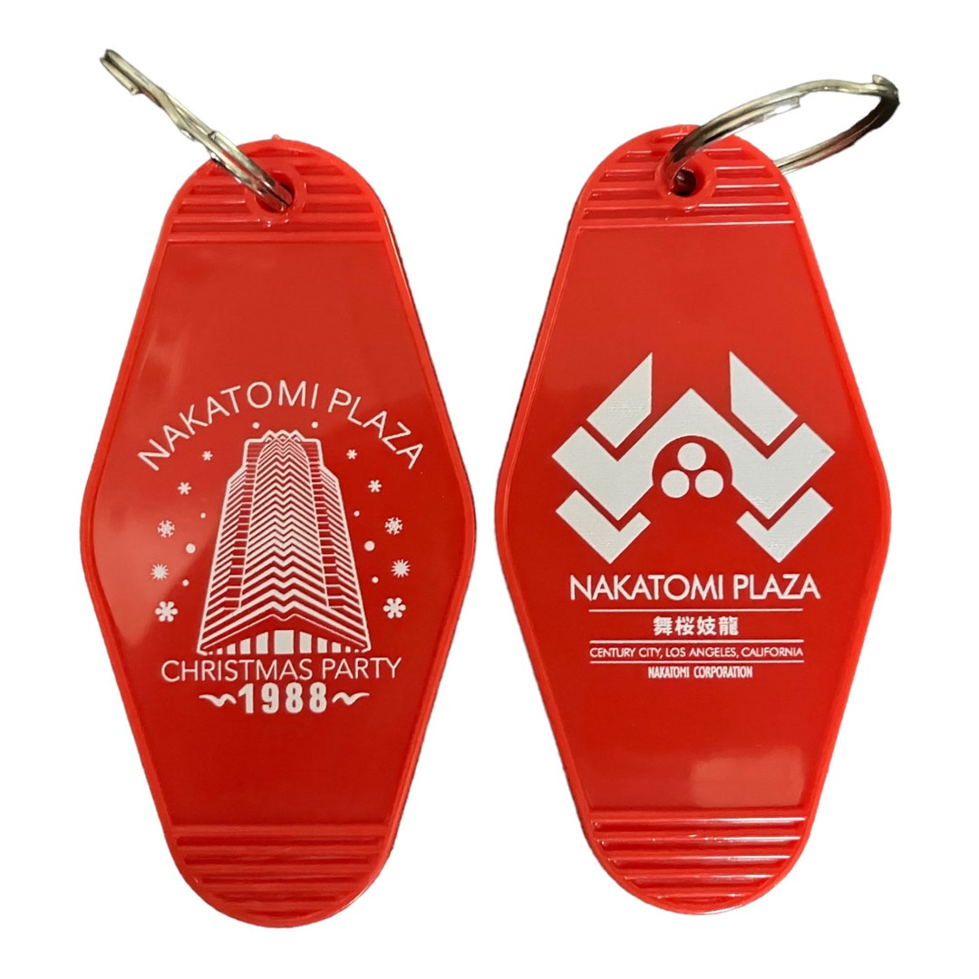 Big 80s Action Movie Plaza Inspired Keytag - Etsy