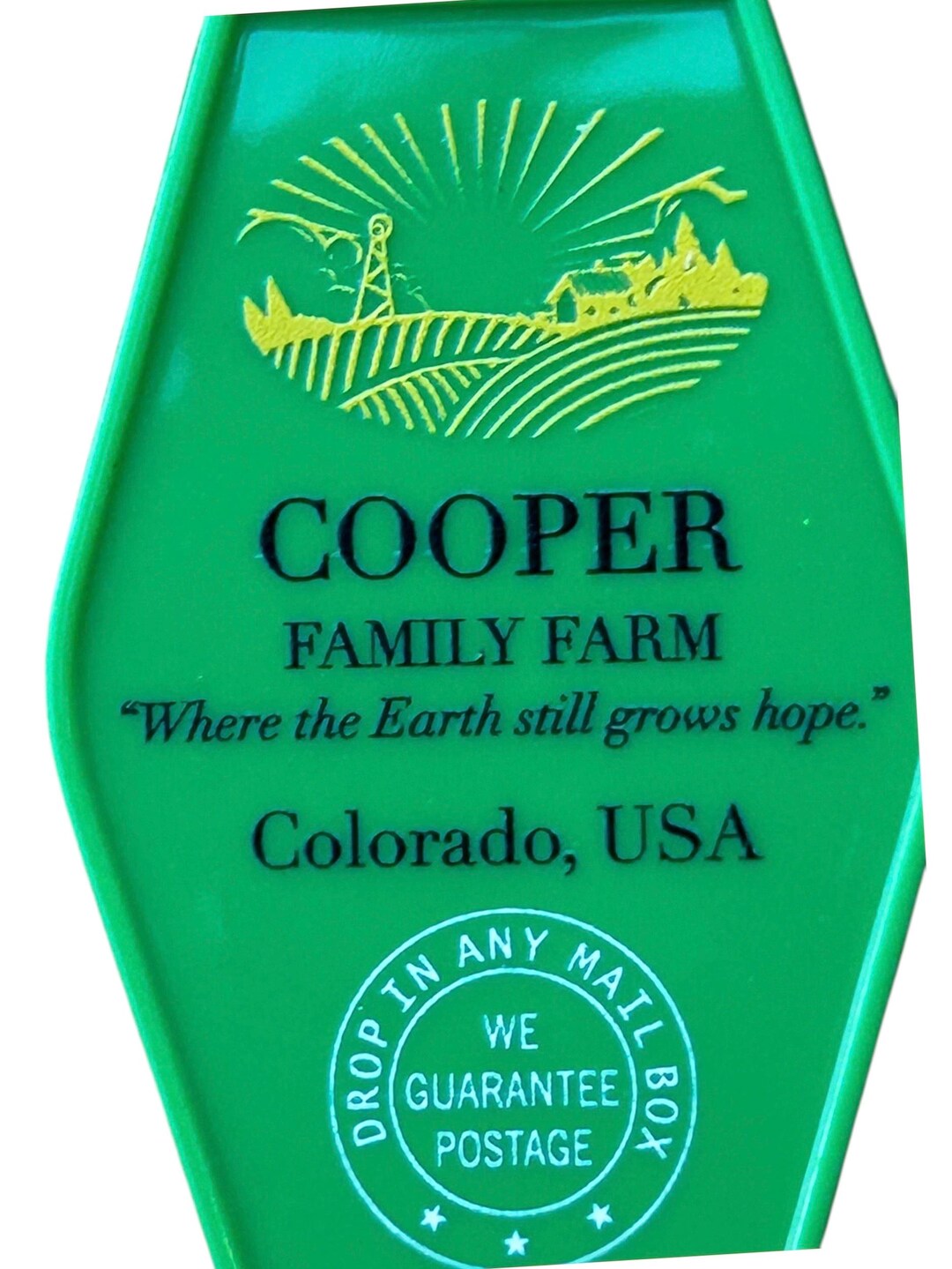 Cooper Family Farm Keytag A Tribute to Interstellar's Legacy - Etsy