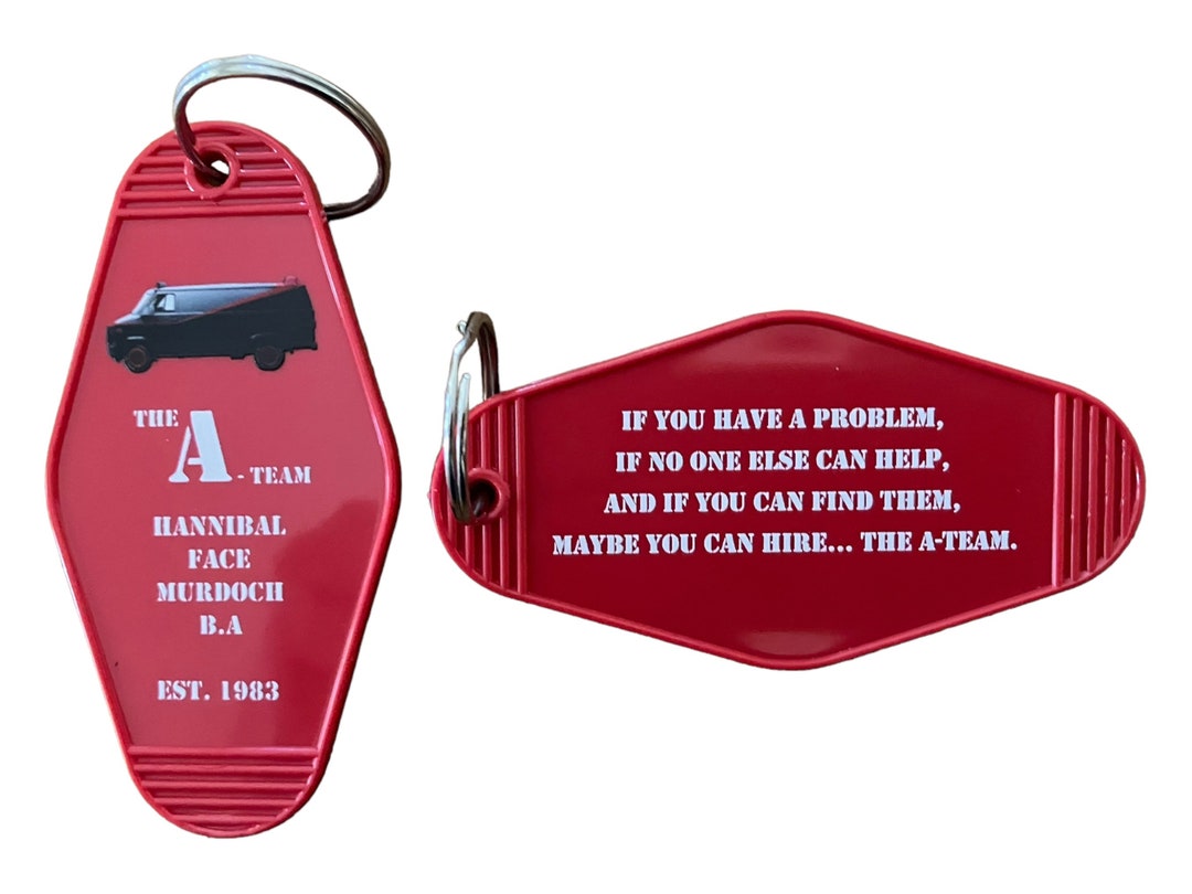 The A Team Tv Show Inspired Keychain Etsy