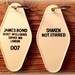 James Bond Movie Inspired 007 Keytag - Etsy