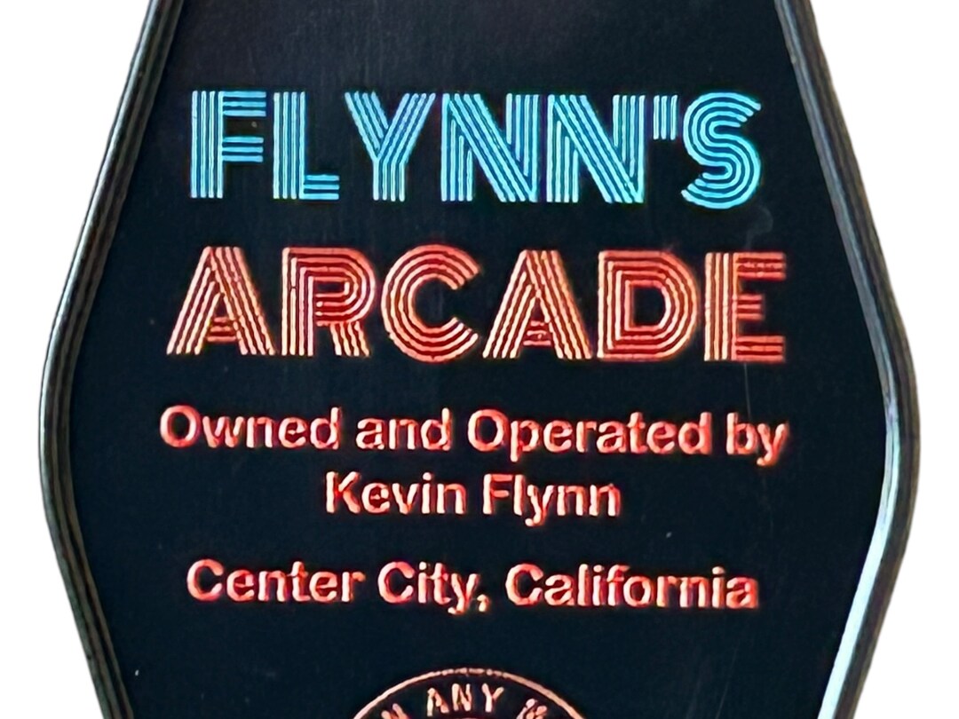 Retro Arcade Tribute Key Tag - Etsy