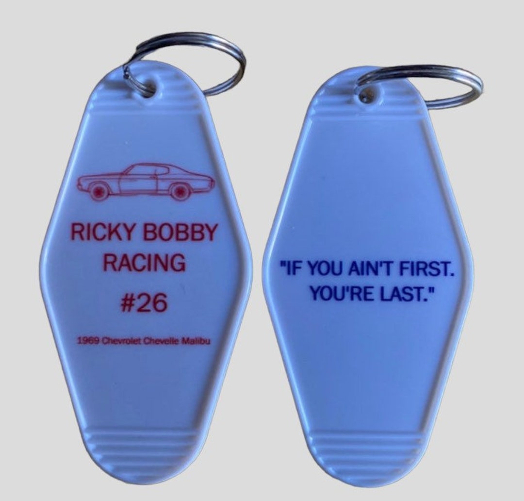 RICKY BOBBY RACING Talladega Nights Keytag - Etsy