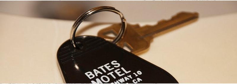 On SALE PSYCHO BATES Motel Room 1 Keychain Key Fob Horror - Etsy