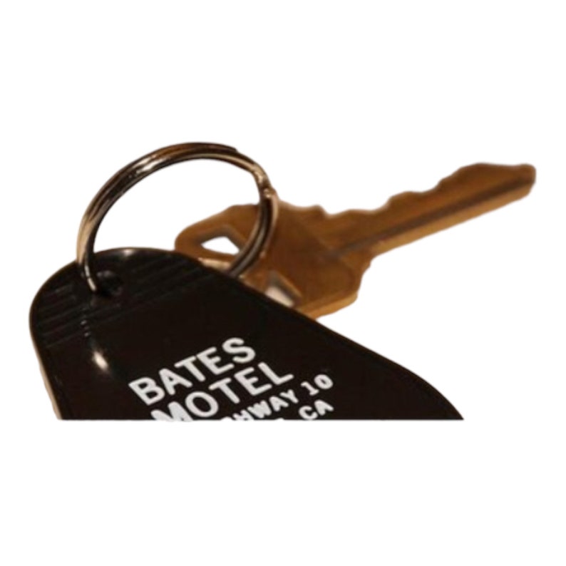 On SALE PSYCHO BATES Motel Room 1 Keychain Key Fob Horror - Etsy