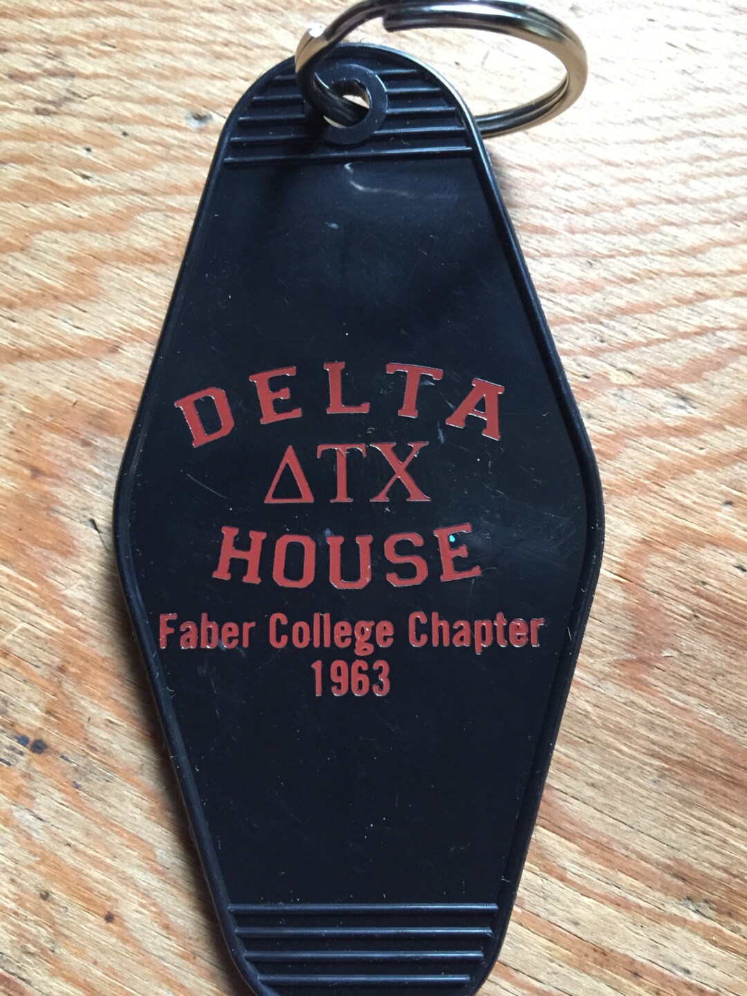 ANIMAL HOUSE Delta Fraternity Inspired Keytag - Etsy