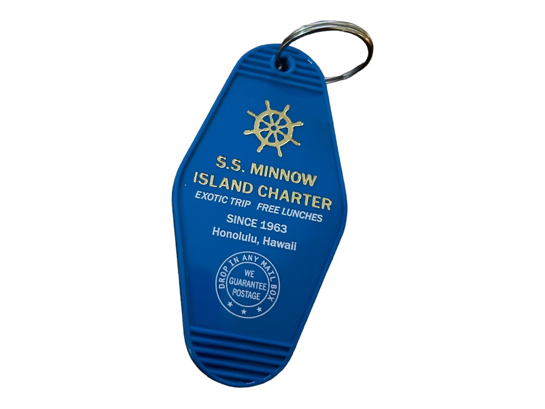 Gilligans Island Inspired SS Minnow Island Charter Keytag - Etsy