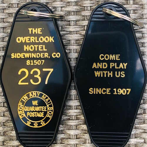 OVERLOOK Hotel Keytag Combo - Etsy