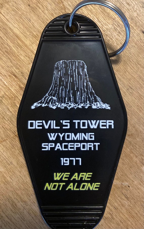 Devils Tower CLOSE ENCOUNTERS of the Third Kind Inspired | Etsy