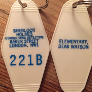 Sherlock Holmes Consulting Detective Keytag - Etsy