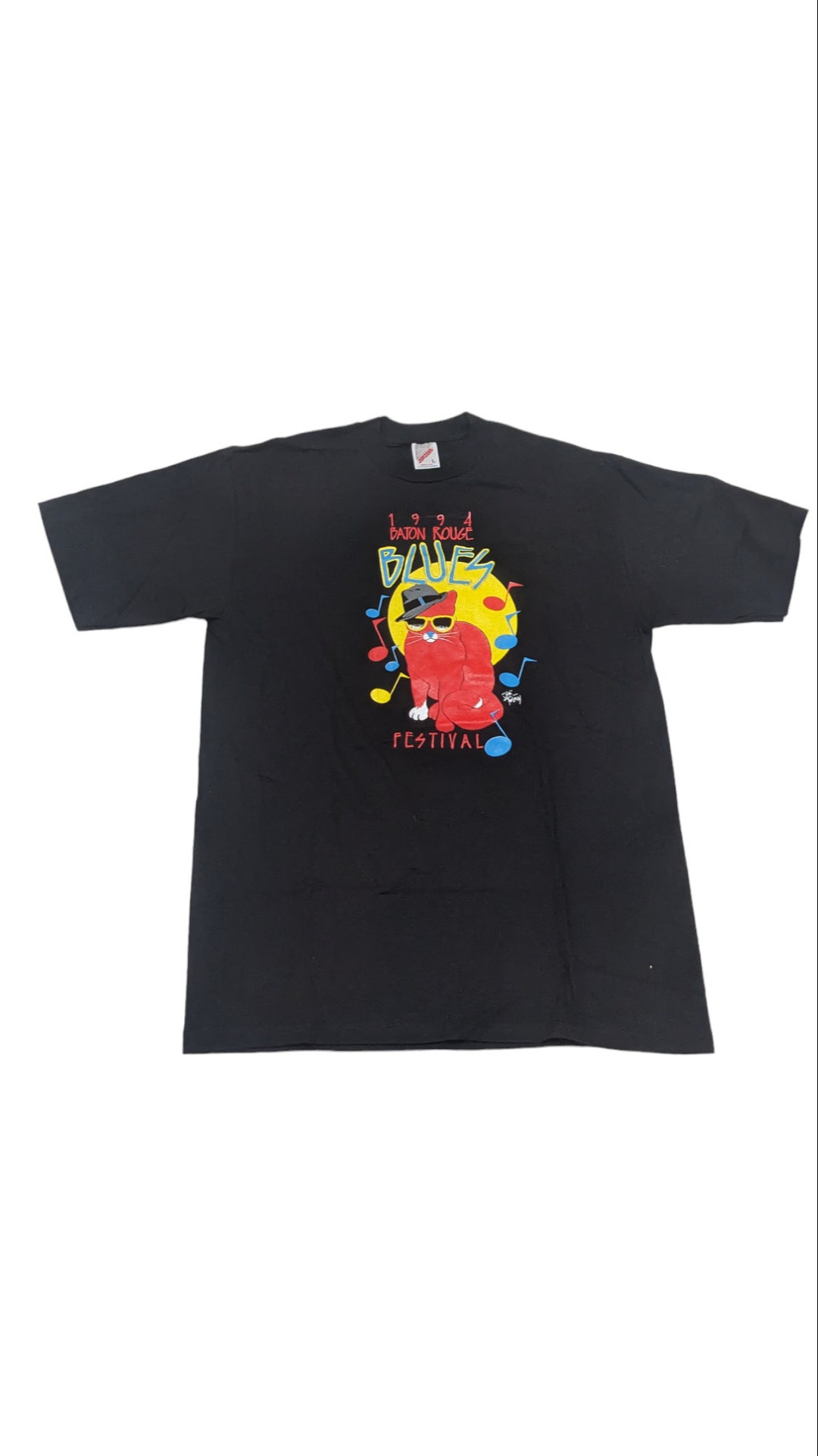 1994 Baton Rouge Blues Festival Jim Tweedy Grandes Jerzees Single ...