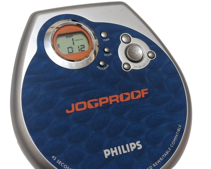 Philips AX3211/17 Portable CD Player JOGPROOF Skip Protection Walkman ...