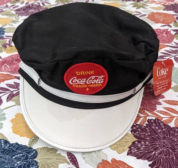 Coca Cola Salesman Delivery Driver Hat Cap Cluster Gr… - Gem