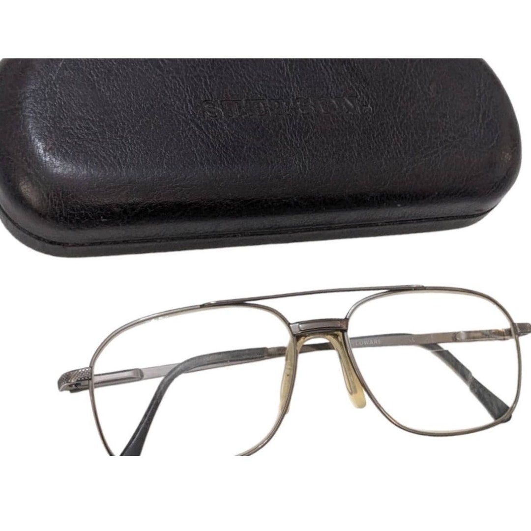 Stetson 178 Eyeglasses Frames Only Zyloware 057 57 16 Aviators Spring ...