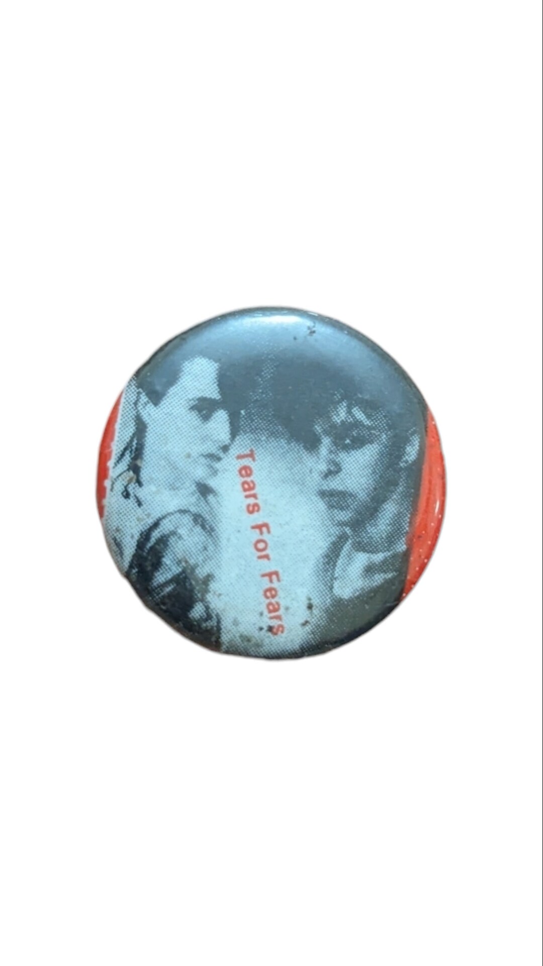 Tears for Fears Pinback Button 1" Pin Badge New Wave Band UK Vintage ...