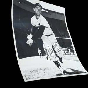 Mike Mccormick Washington Senators Signed 8x10 Autograph Photo MLB ...